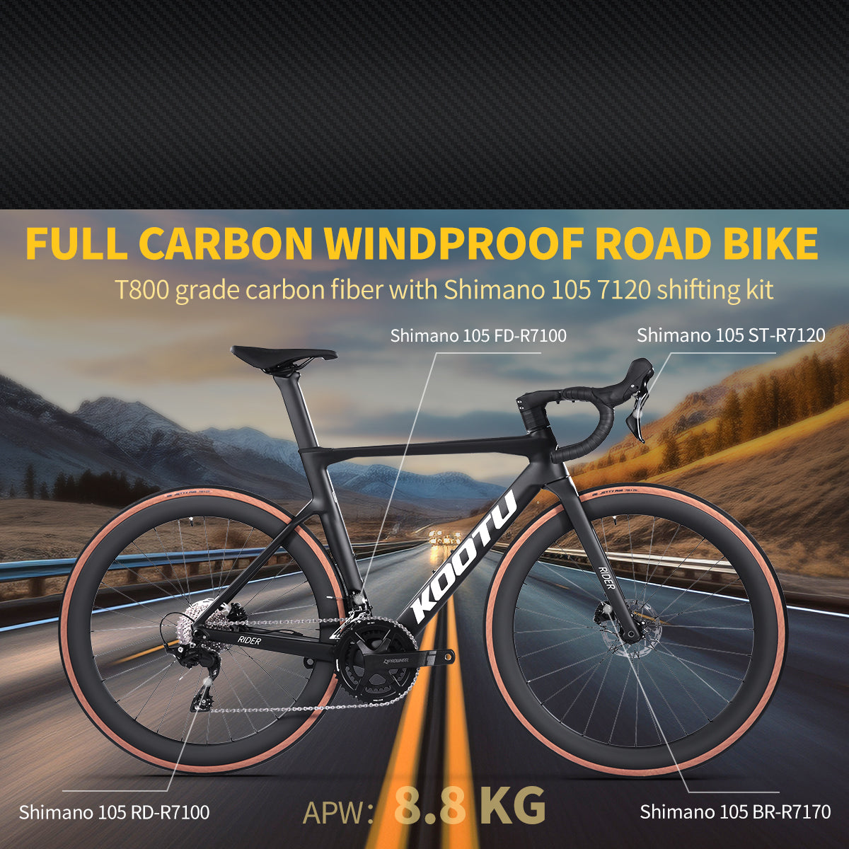 Afforable Carbon Bikes - Carbon Fiber Frame Bicycles – KOOTUBIKE